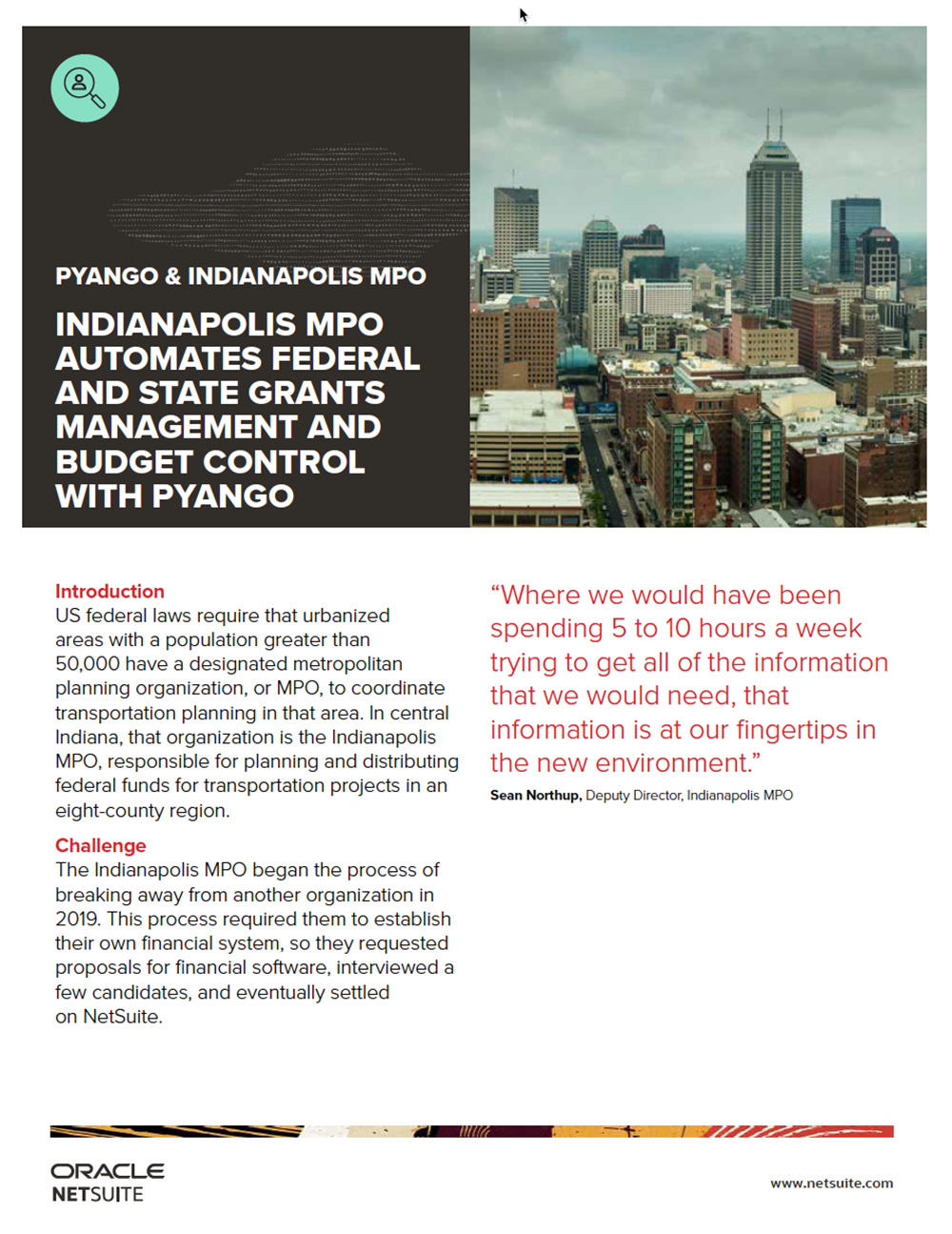 Case Study: Indianapolis Metropolitan Planning Organization | PyanGo